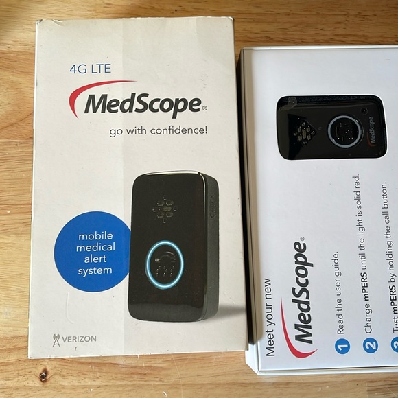 Other | New Medscope Mobile Medical Alert In Box With Charging | Poshmark